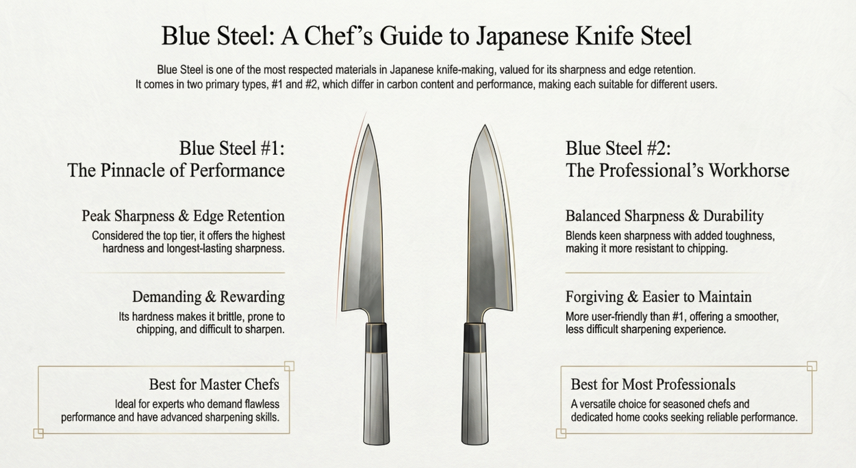 Blue Steel #1 vs Blue Steel #2: Choosing the Right Knife for Your ...