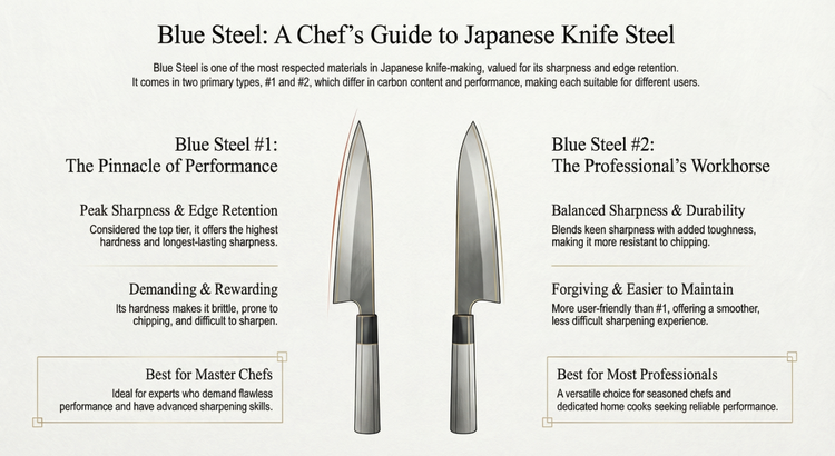 Blue Steel #1 vs Blue Steel #2: Choosing the Right Knife for Your ...