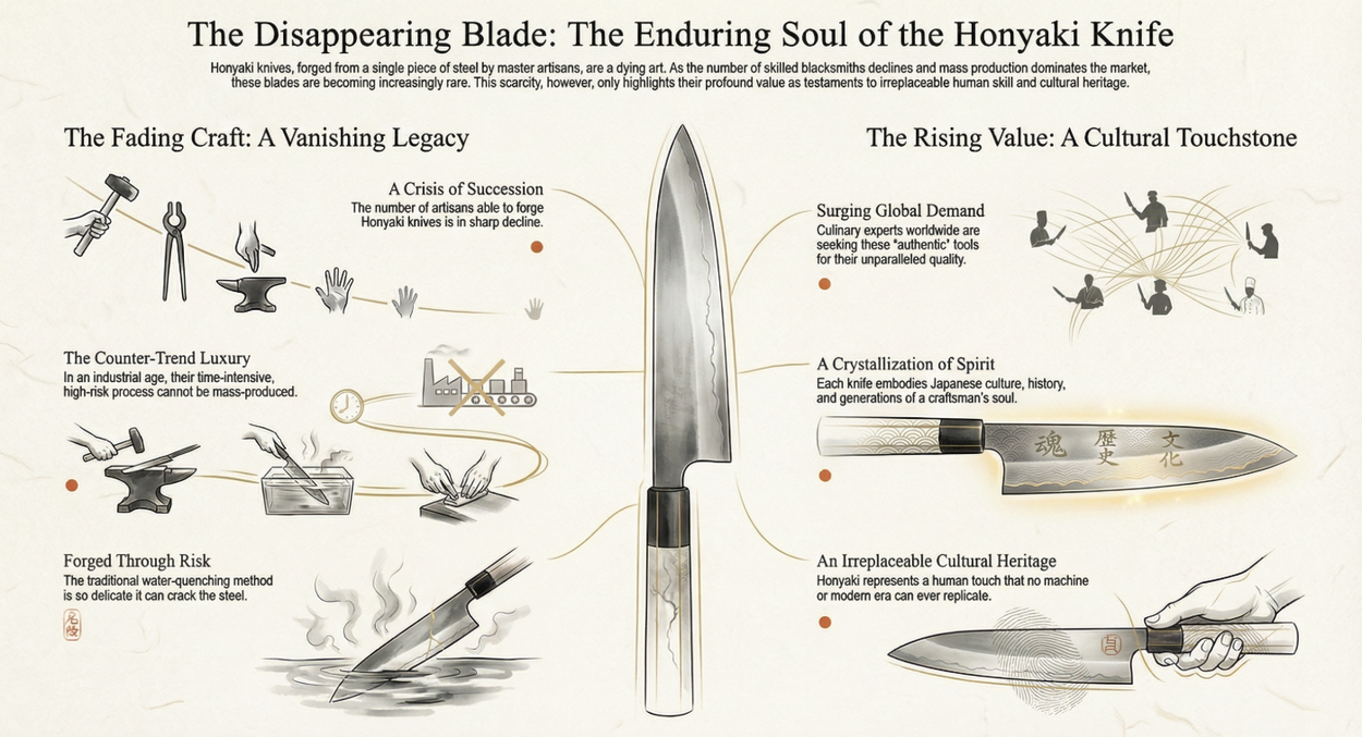 The Allure of Honyaki Knives: Craftsmanship and Value | KIREAJI